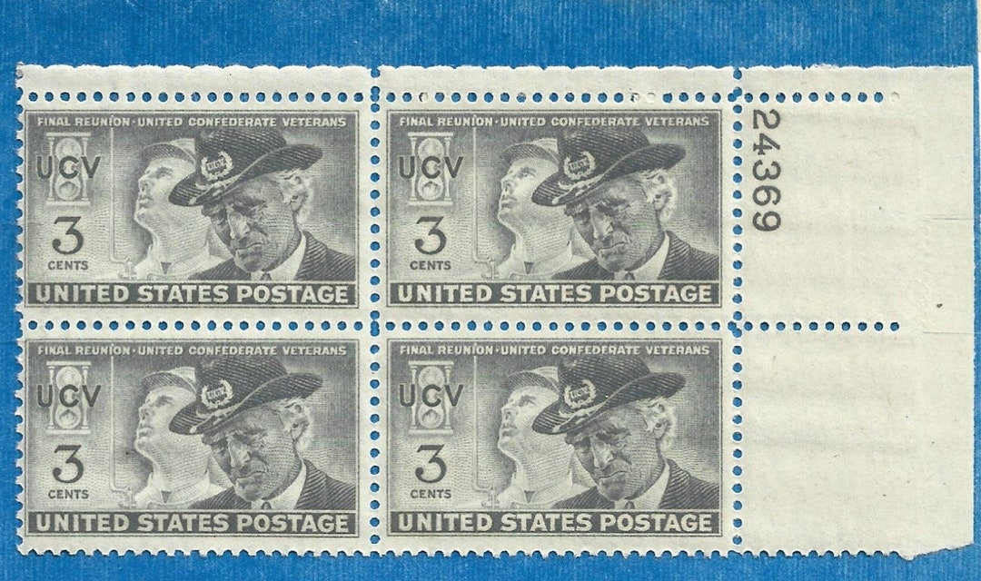 1951 US Postage 8 Plate Block Commemorative Set #998-1005 MNHOG - Etsy