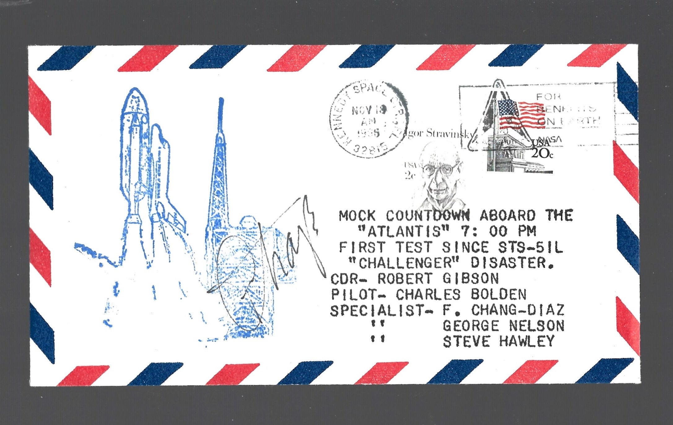 Nasa Astronauts 4 to Choose From Autographed Postal Cover W/COA - Etsy