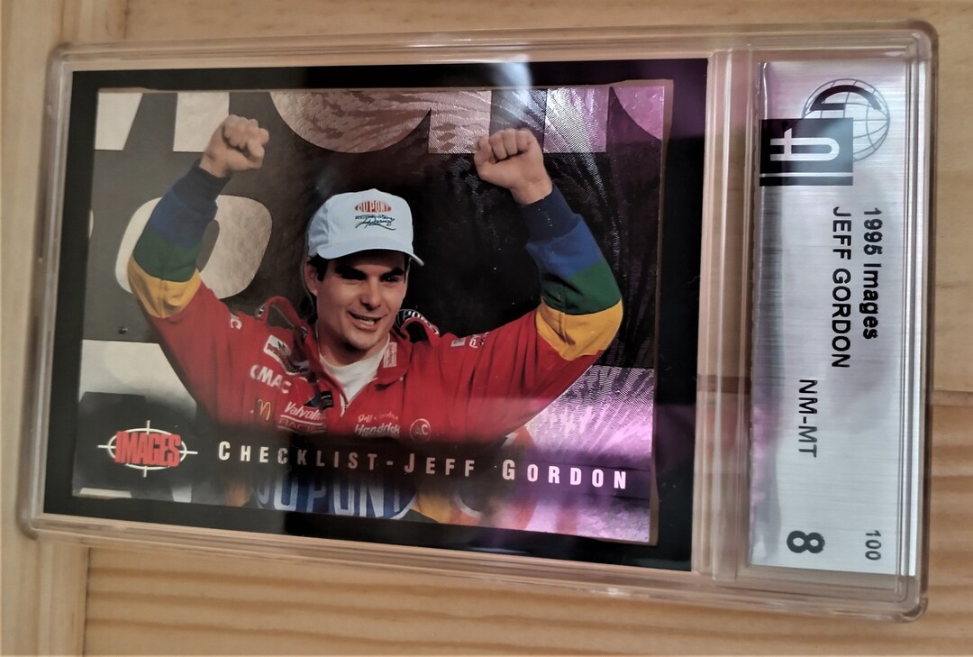 1995 Images Nascar Jeff Gordon Cards 4 Graded to Choose From - Etsy