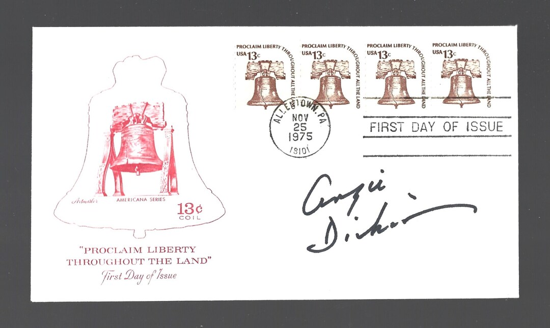 Actress Angie Dickinson American Actress Autographed First Day Cover W ...