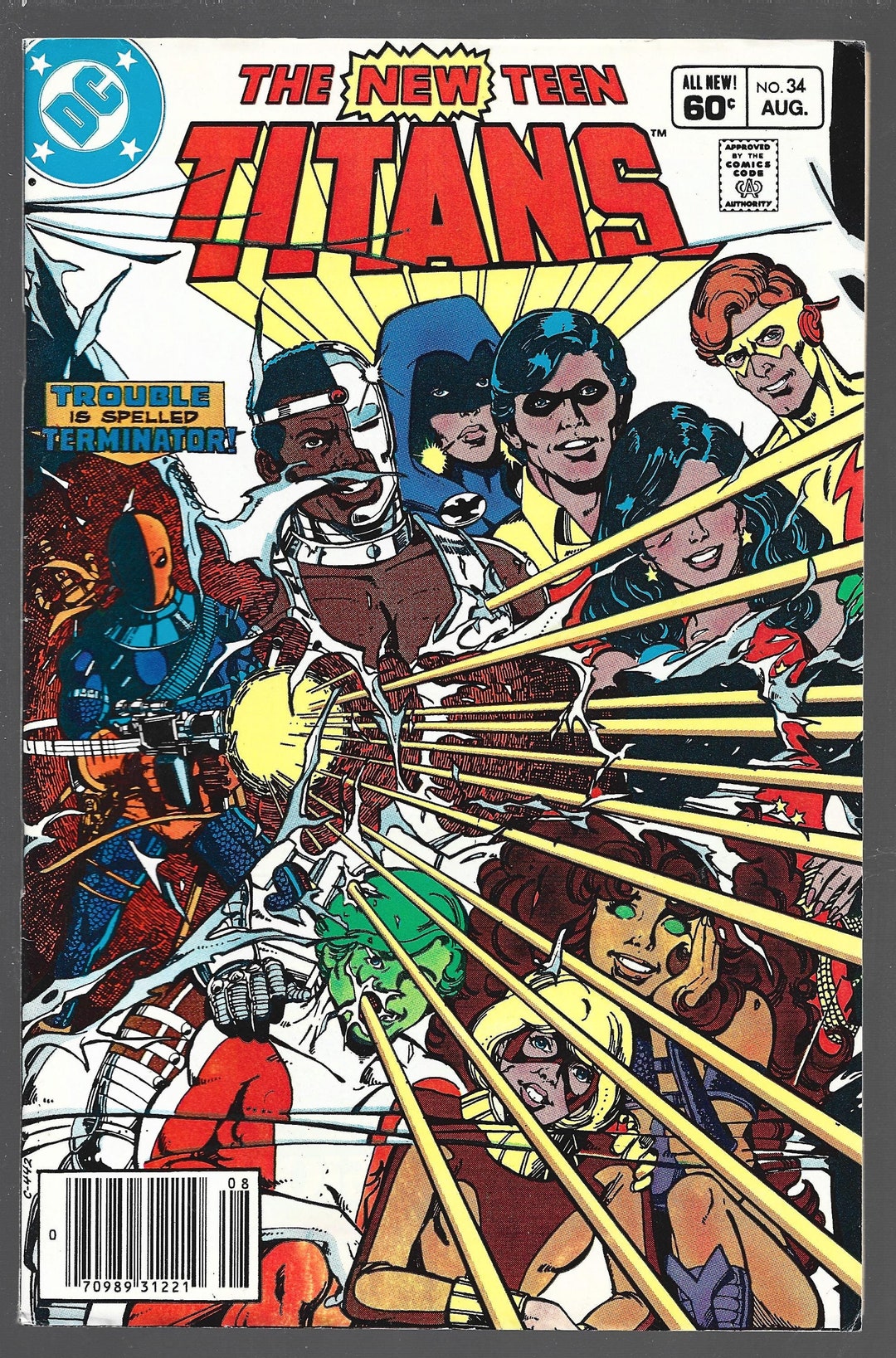 New Teen Titans / Teen Titans Lot of 10 DC Comics - Etsy