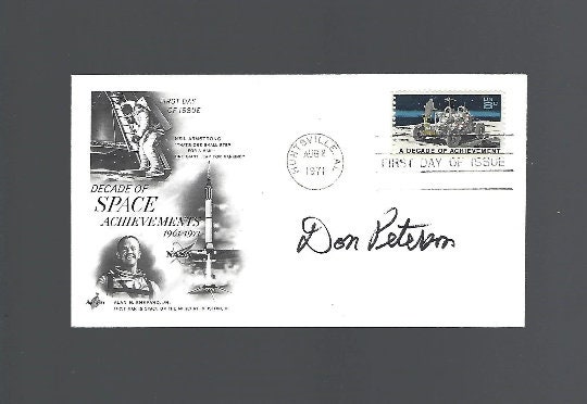 Nasa Astronauts 4 to Choose From Autographed Postal Cover W/COA - Etsy