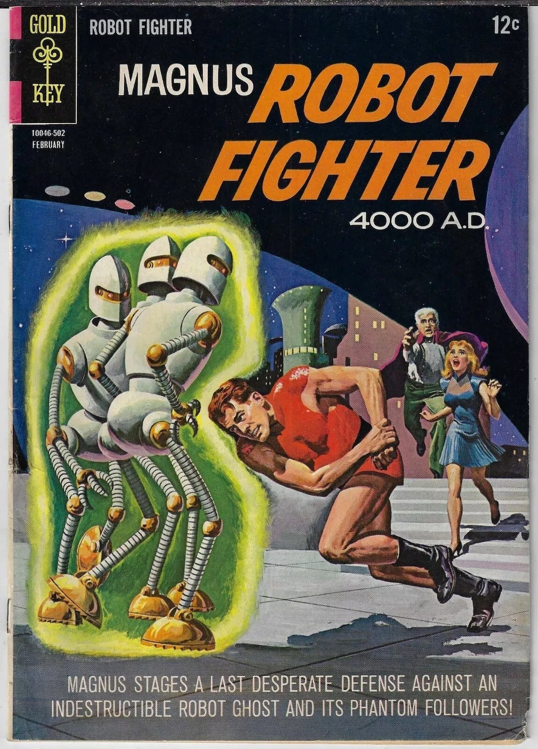 Magnus Robot Fighter 4000 A.D. 9 February 1965 Gold Key Comic Book ...
