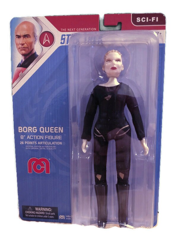 2021 Topps X Mego Star Trek Borg Queen Limited Edition Action Figure 8 ...