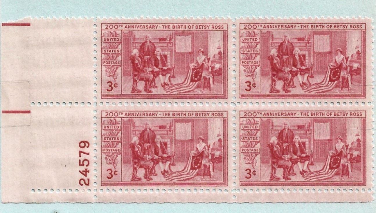 1951 US Postage 8 Plate Block Commemorative Set 998-1005 MNHOG - Etsy