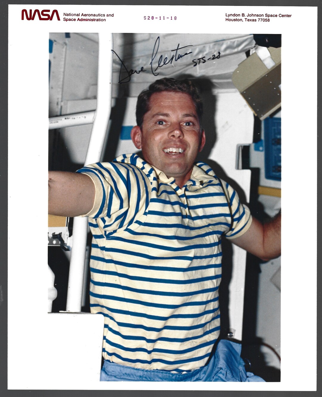 Nasa Astronauts 4 to Choose From Autographed Official NASA - Etsy