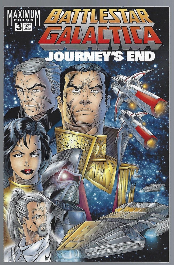 Battlestar Galactica Journey's End Comic Book 3 Maximum | Etsy