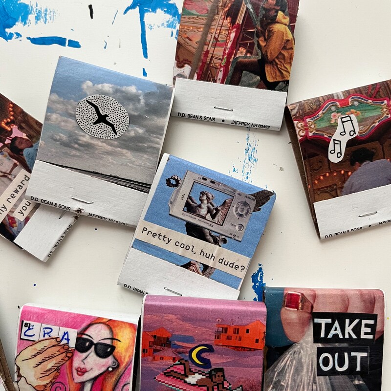 Custom Match Book Art - Etsy