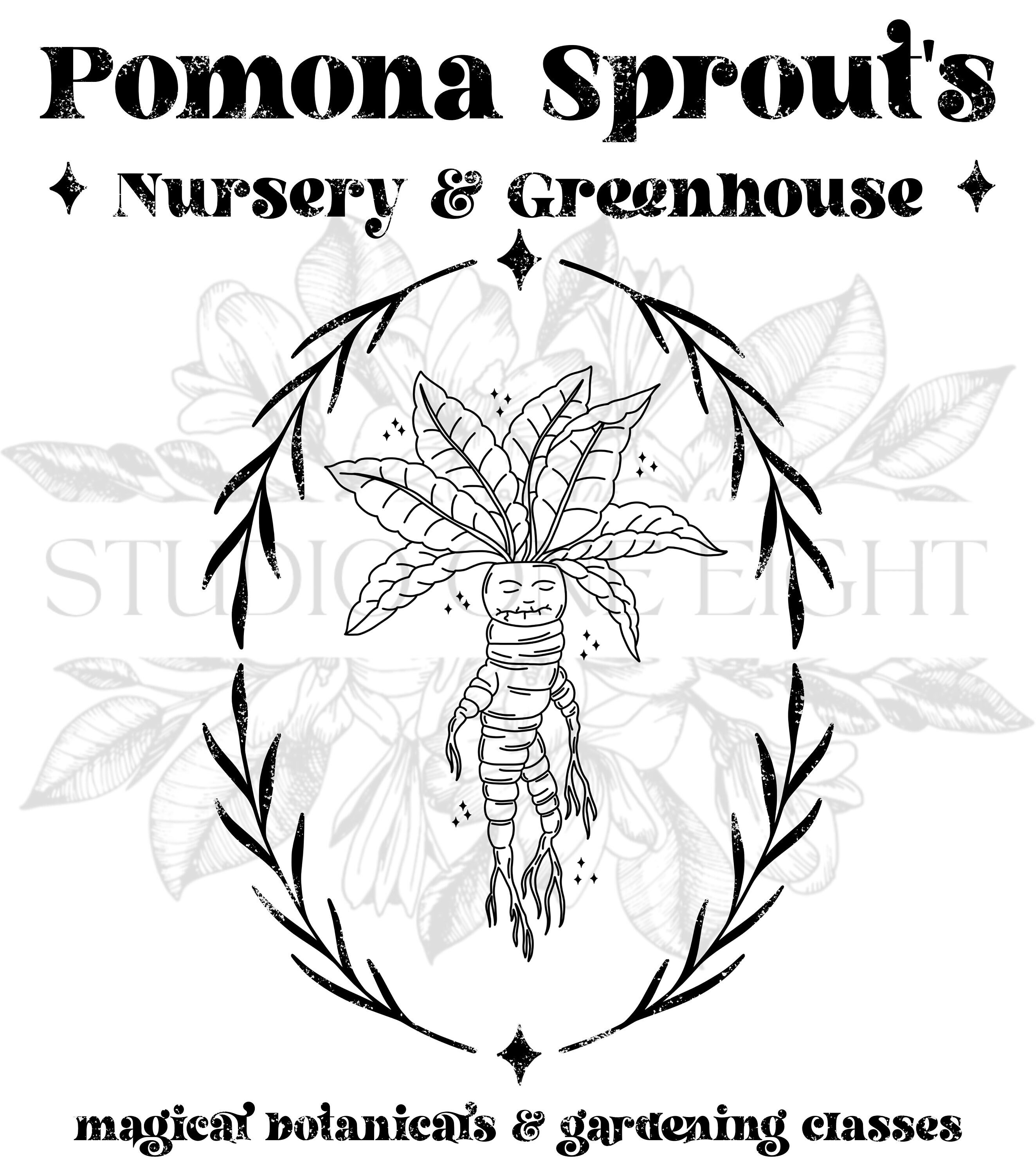 Professor Pomona Sprout Sublimation Design - Png - Potter - Digital ...