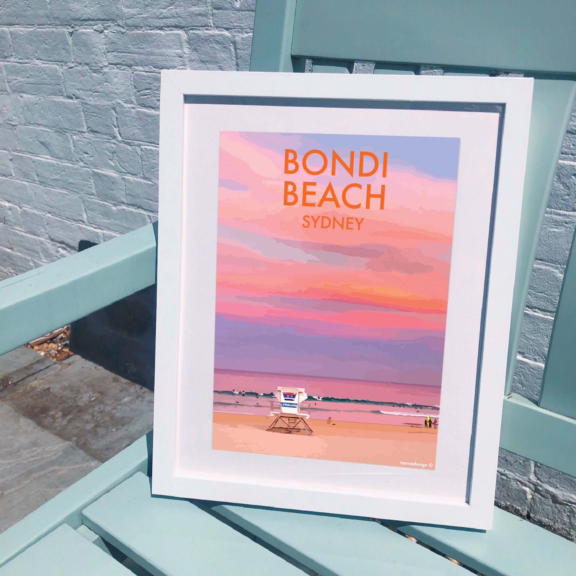Bondi Beach Print / Poster - Etsy