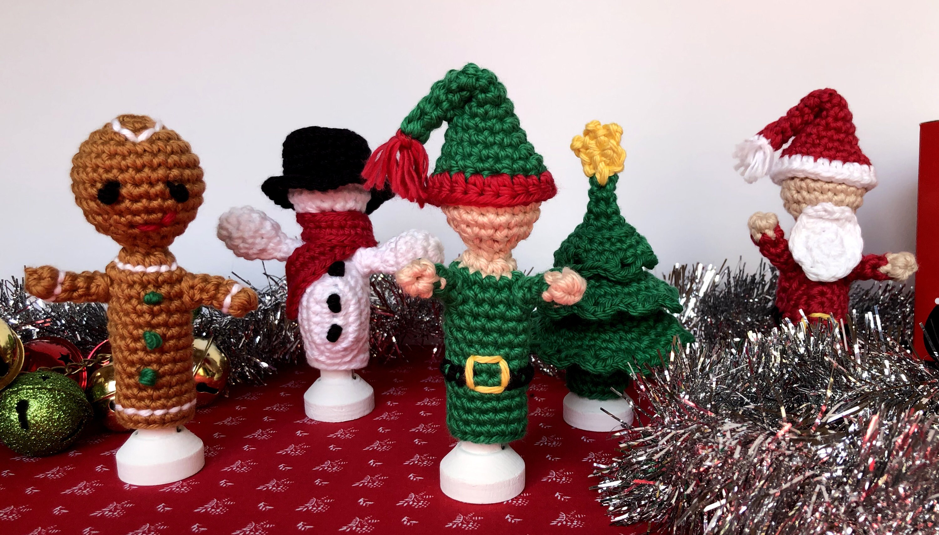 PATTERN Only-christmas Amigurumi, Finger Puppets, Pattern PDF Diy ...