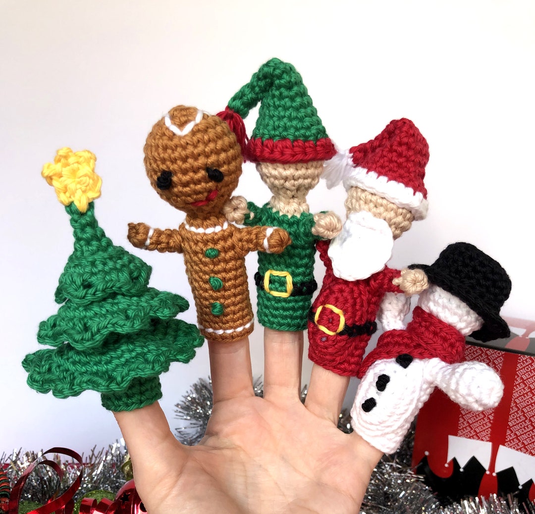 PATTERN Only-christmas Amigurumi, Finger Puppets, Pattern PDF Diy ...