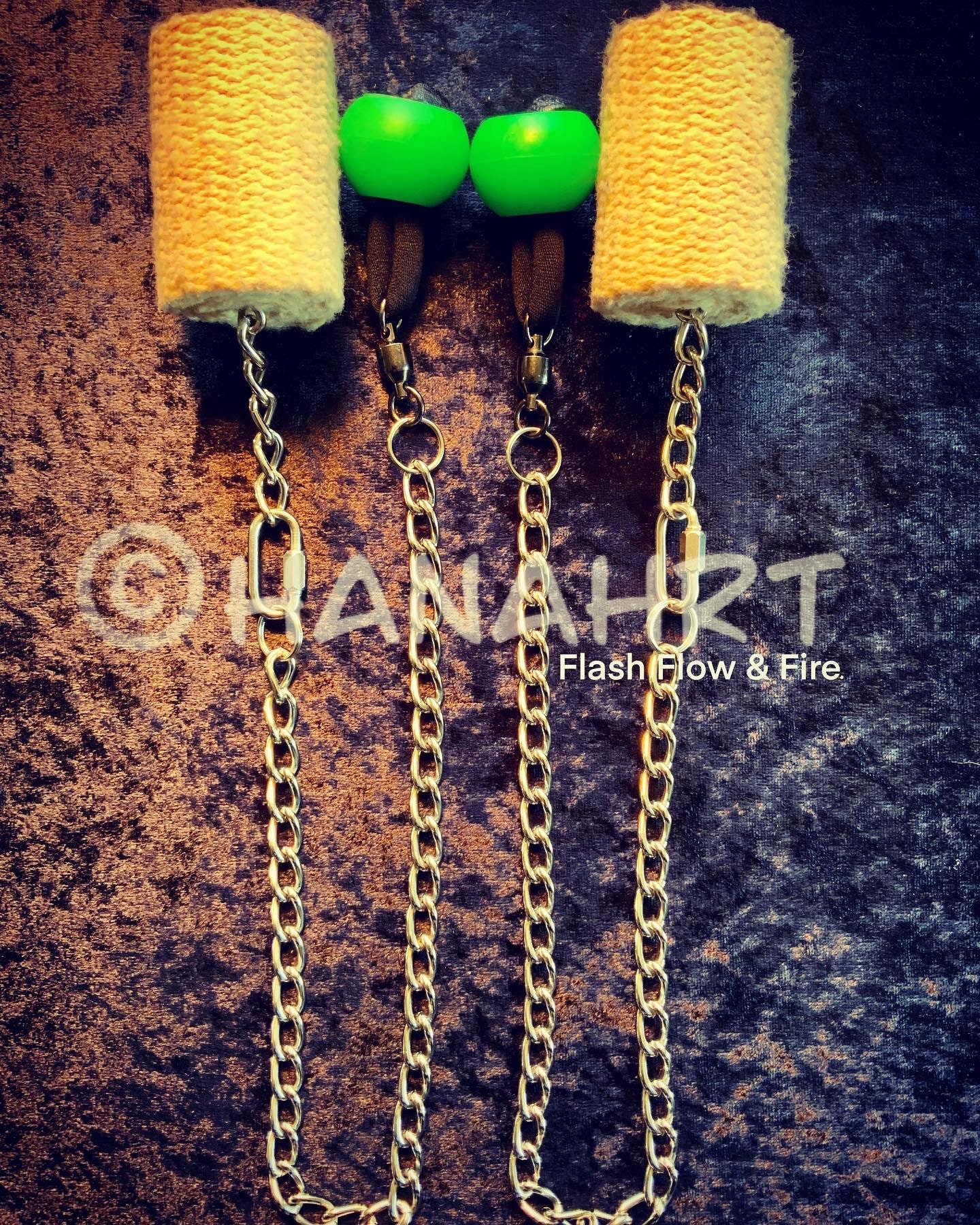 Fire Poi/rope Dart Braided Leads & Chains | Etsy