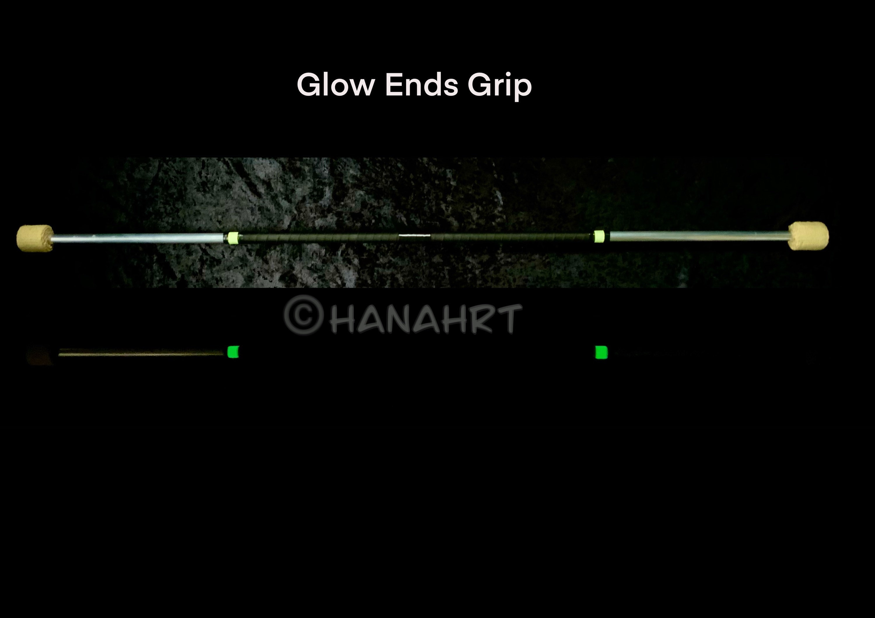 Xl/148cm Fire Bo Staff un Weighted Custom Made to Your Preferred Length ...