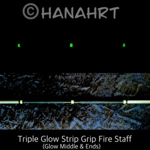 Fire Bo Staff (un Weighted) Custom Made to Your Preferred Length* (up ...