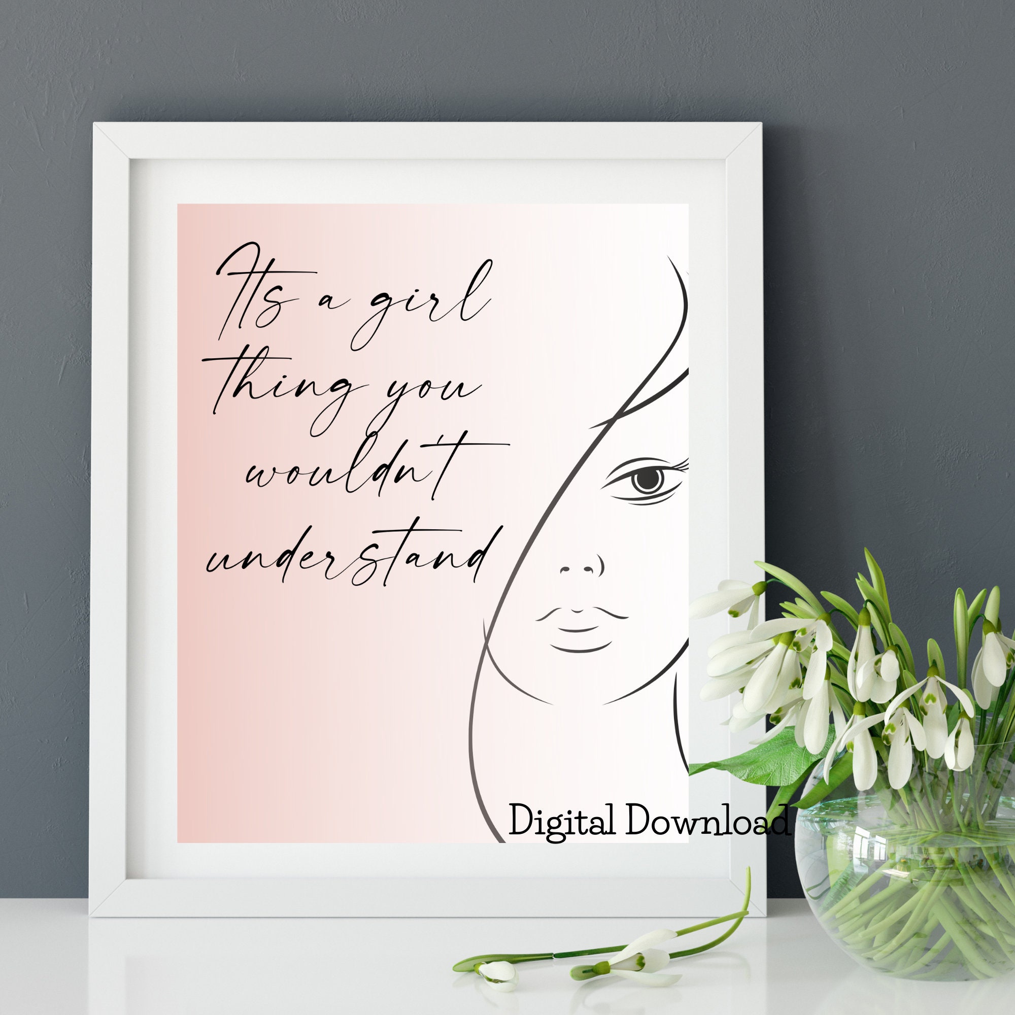 Its a girl thing you wouldn't understand boss lady art - Etsy.de
