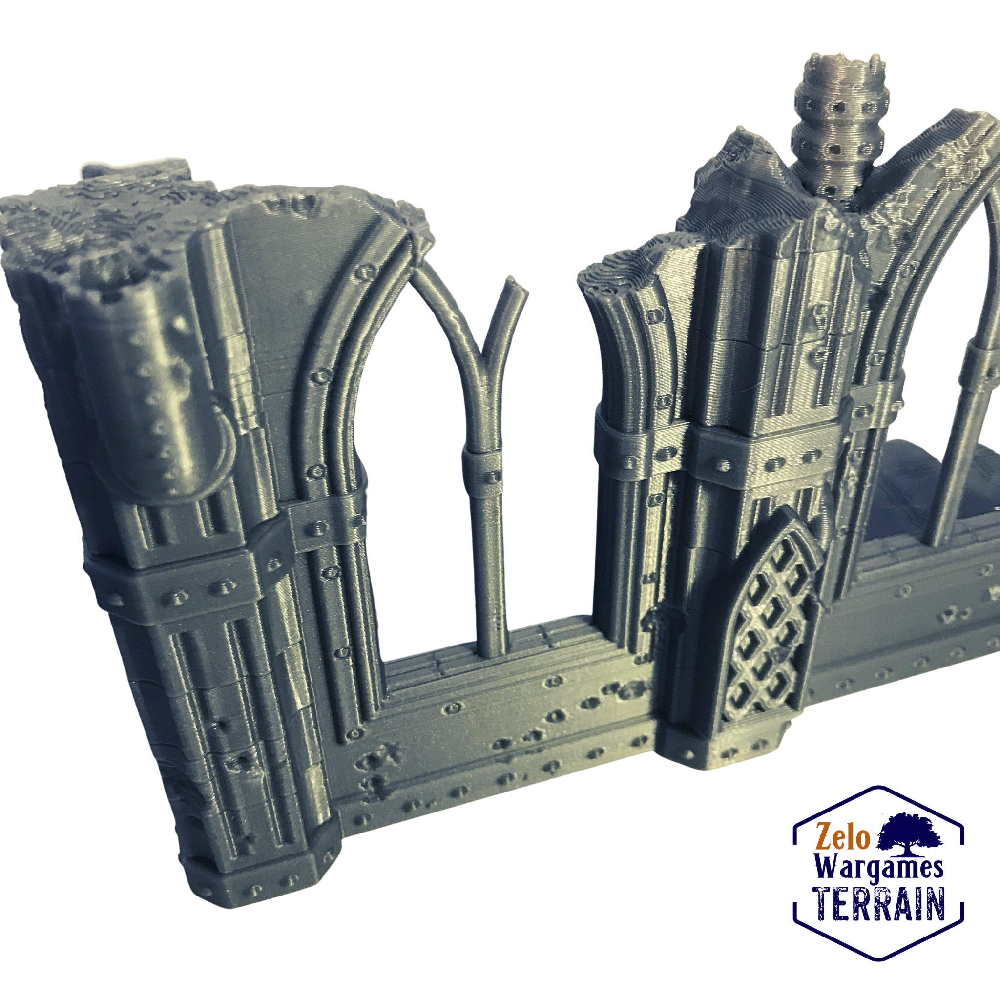 Gothic Cathedral for Science Fiction Miniature Wargames Like SW Legion ...