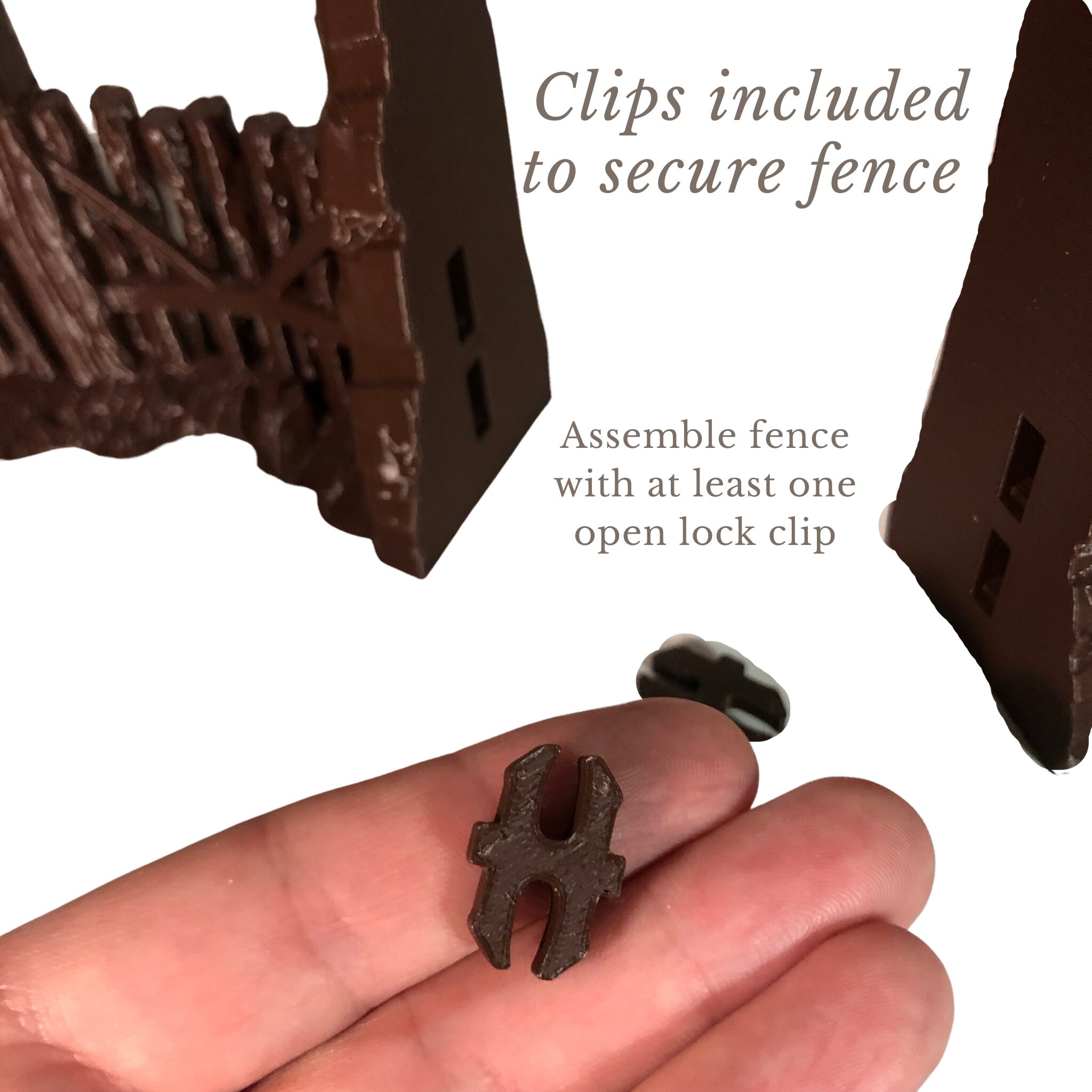 Celtic Palisade With Gate Stockade Medieval Fence - Etsy UK