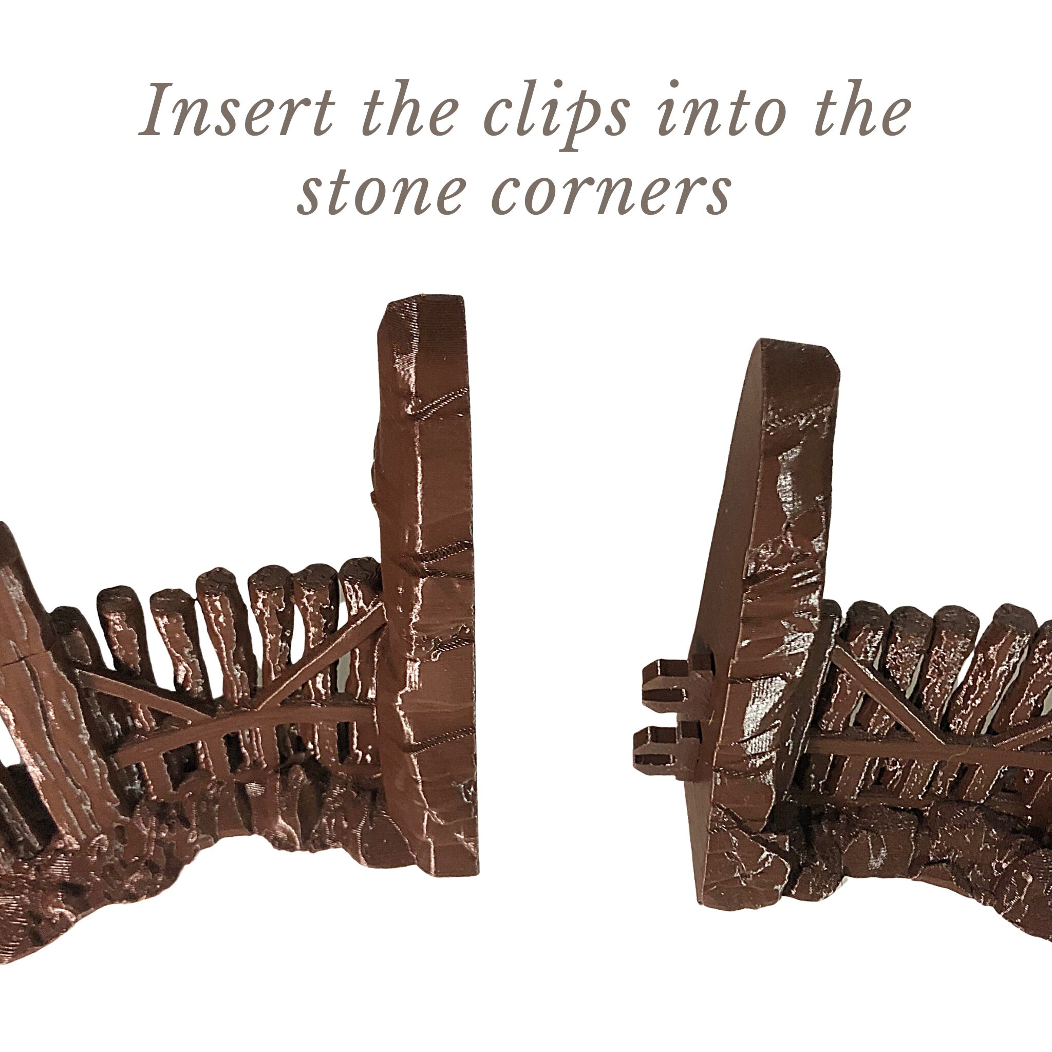 Celtic Palisade With Gate Stockade Medieval Fence - Etsy UK