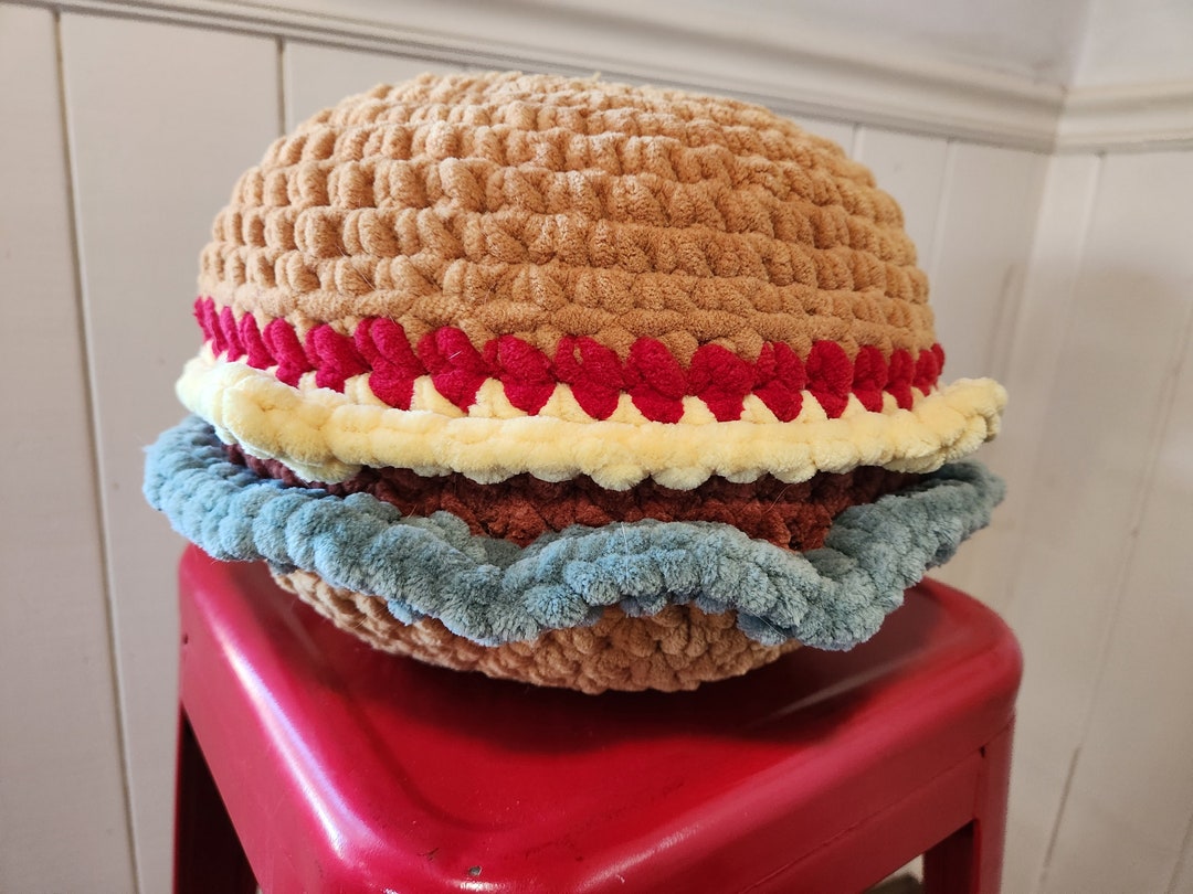 Plush Cheeseburger - Etsy