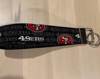 San Francisco 49ers Keychain | Etsy
