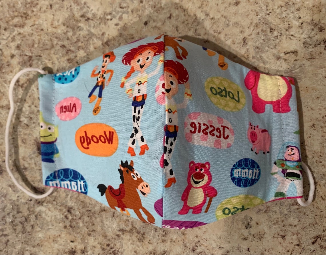 Toy Story Face Mask Made to order Adult or Child | Etsy