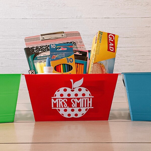 Teacher Gift Basket - Etsy