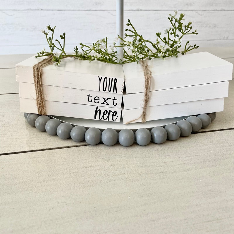 Mini Book Stacks - Etsy