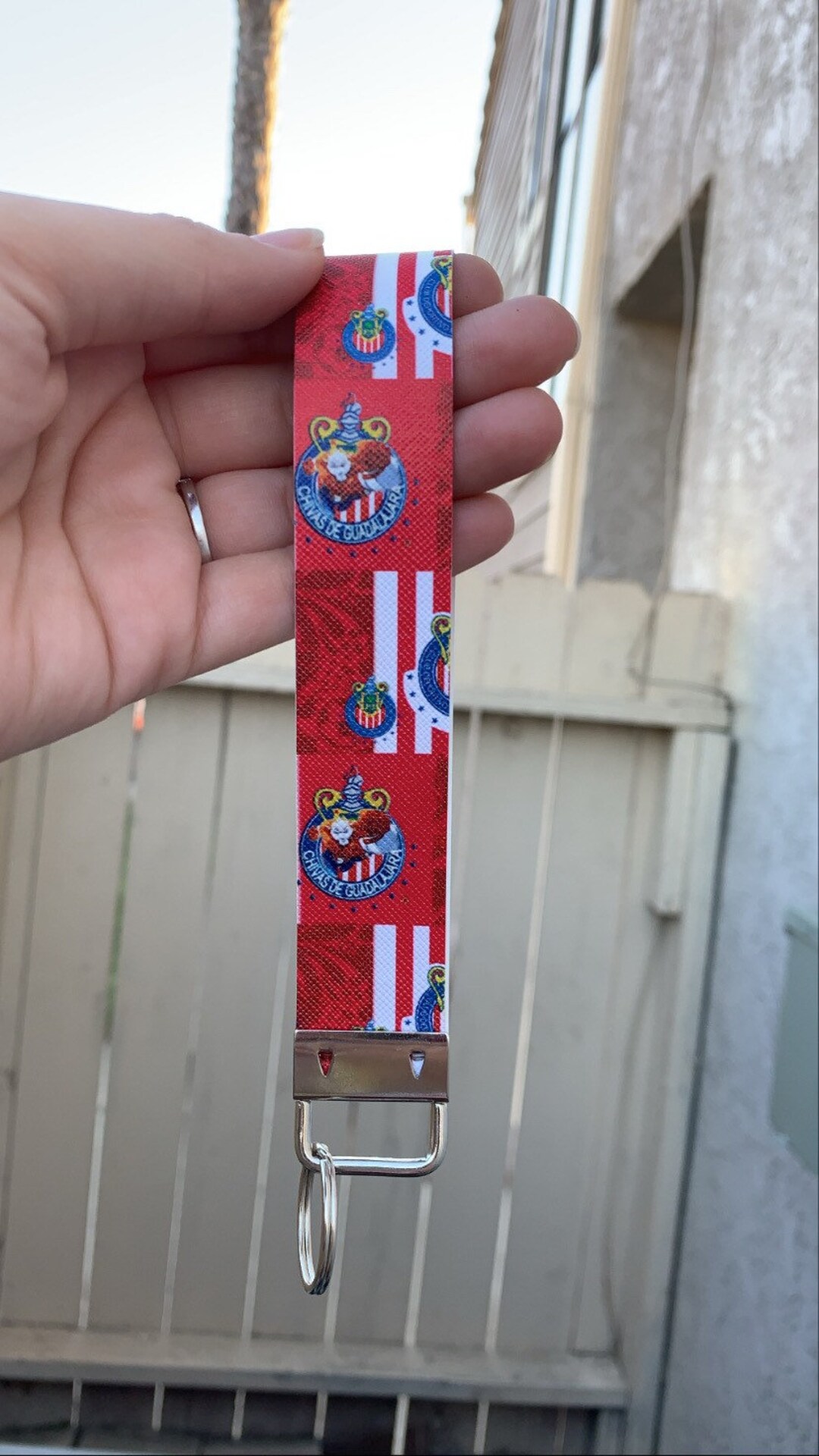 Chivas Guadalajara Futbol Soccer Faux Leather Keychain - Etsy