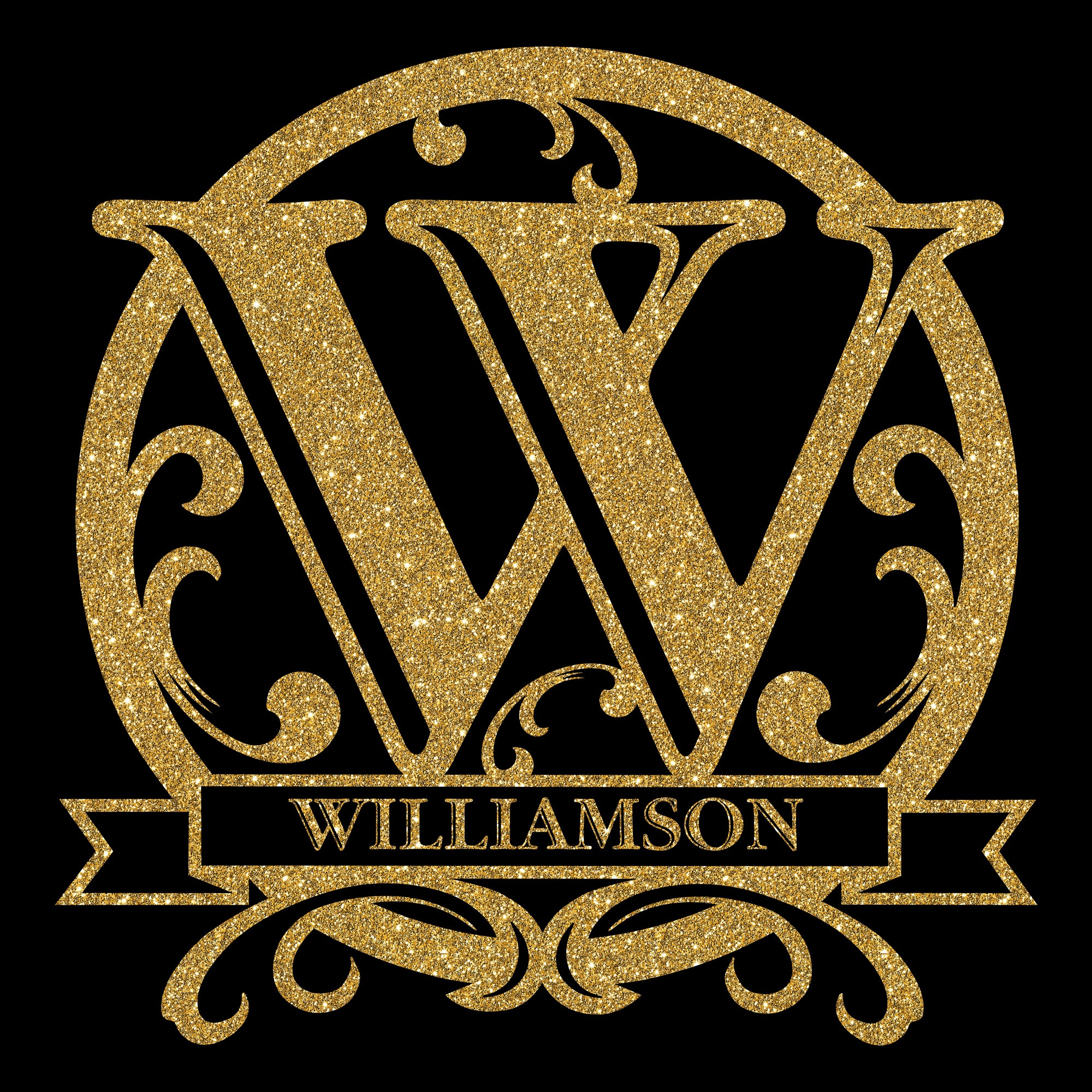 ORNAMENTAL FAMILY MONOGRAM Set 3 svg Png Eps Dxf Laser - Etsy