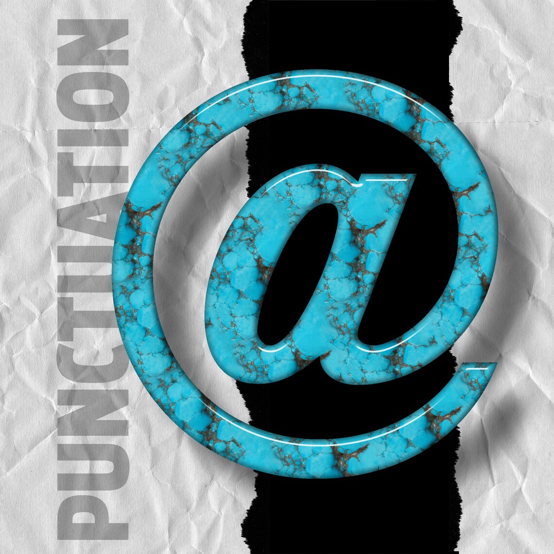 TURQUOISE SERIF Alphabet #4: Printable Transparent Png Files - Clipart ...