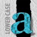 TURQUOISE SERIF Alphabet #4: Printable Transparent Png Files - Clipart ...