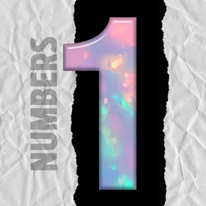 OPAL GEMSTONE SANS Alphabet #101: Printable Transparent Png Files ...