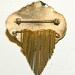 Vintage Cora Art Deco Floral Gold Tone Pin With 33 Dangles - Etsy