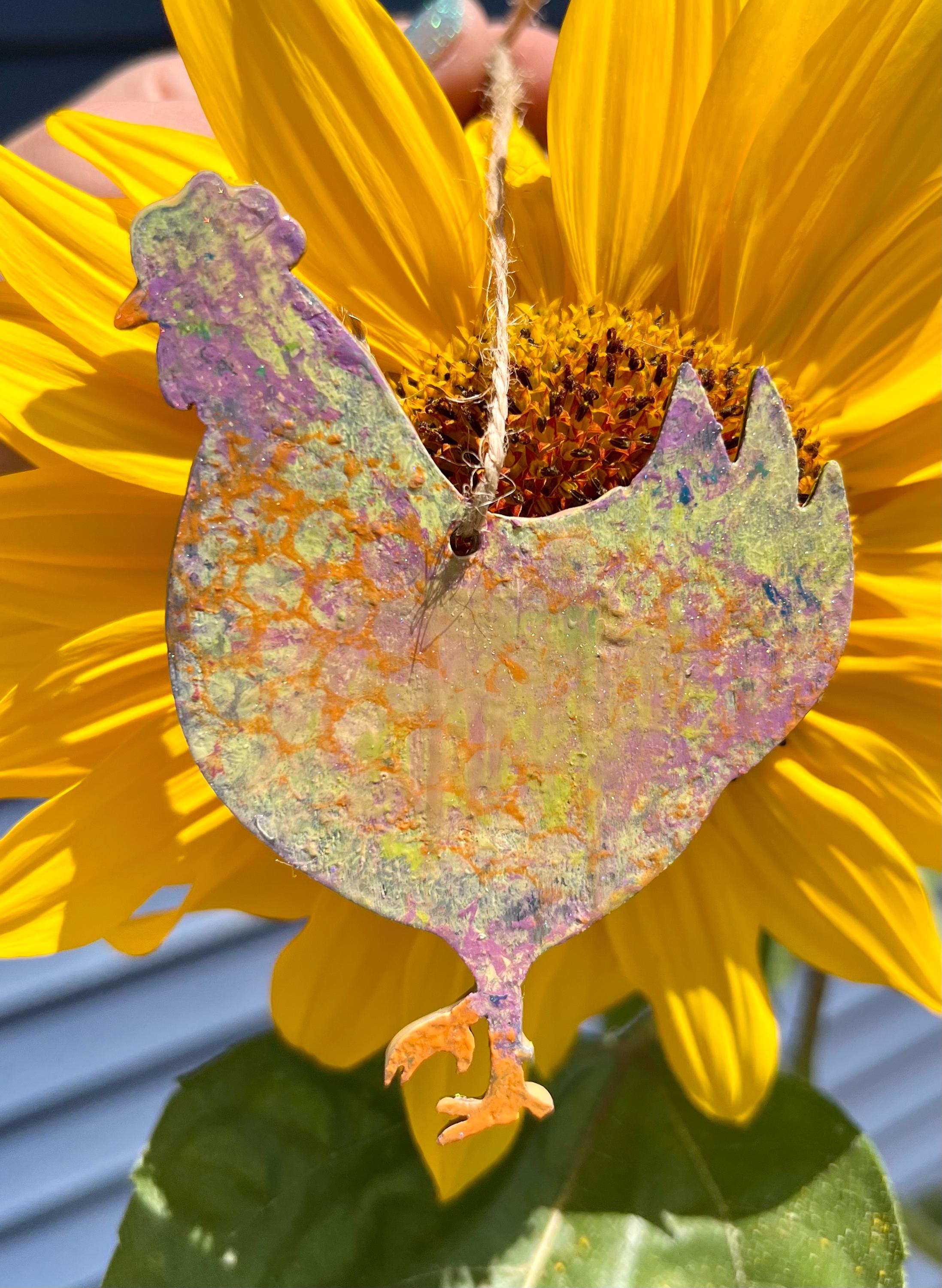 Polka Dot Chicken - Etsy