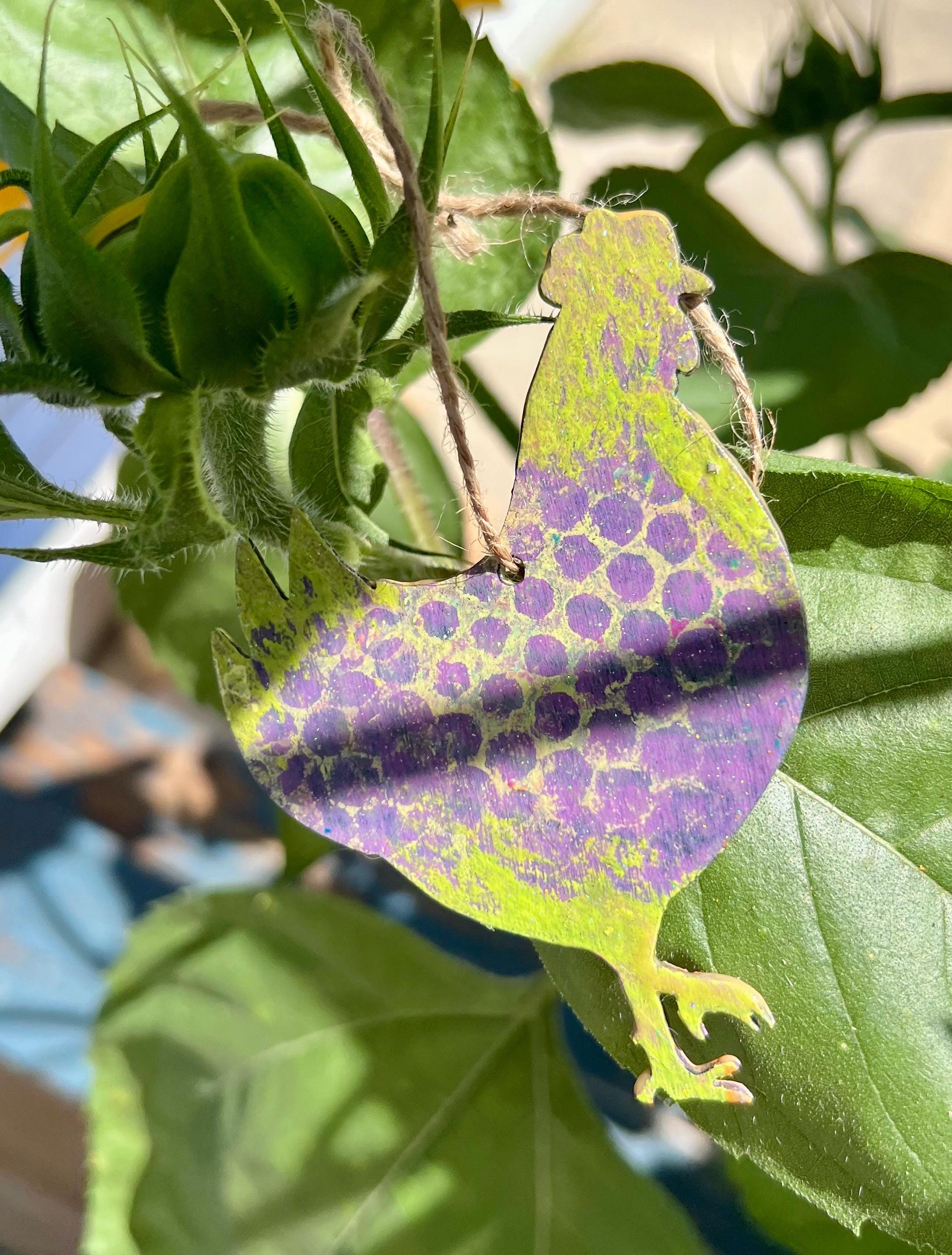 Polka Dot Chicken - Etsy