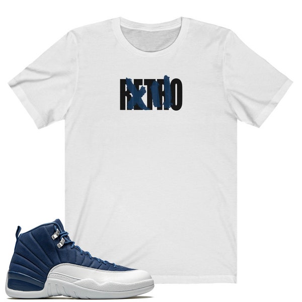 Navy Blue Jordan Shirt - Etsy
