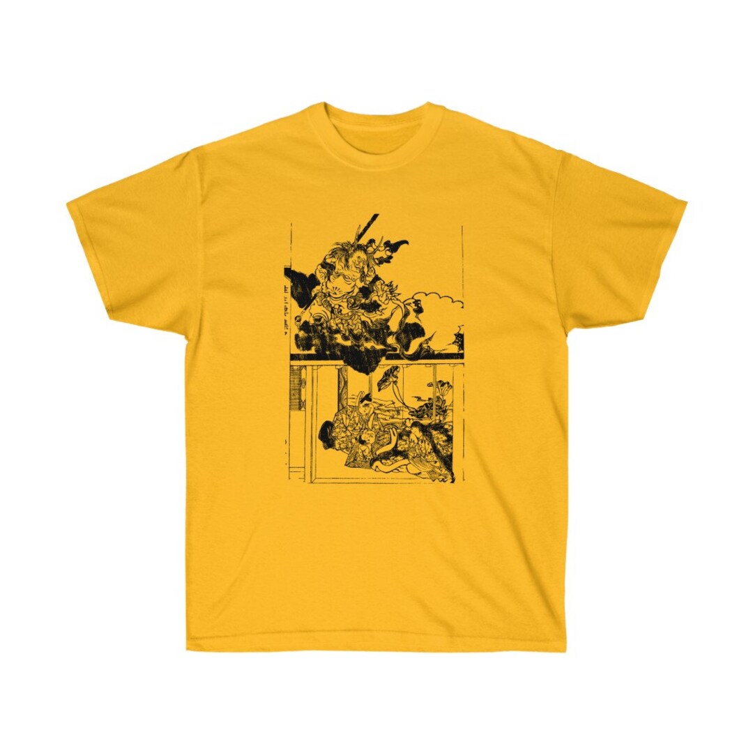 Camiseta De Arte Japonés Antiguo Tradicional Japonés Arte Del Siglo
