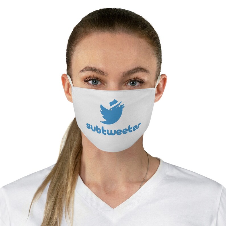 SUBTWEETER Face Mask Twitter Sub Tweet Meme Joke Instagram Funny ...