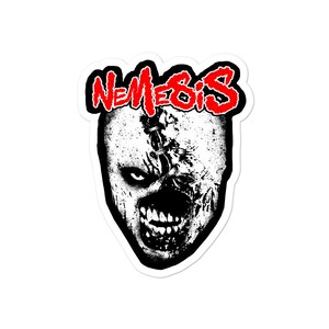 NEMESIS Sticker Resident Evil Re3 Punk Rock Misfits Style Vtg - Etsy