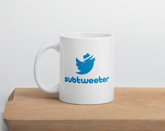SUBTWEETER Face Mask Twitter Sub Tweet Meme Joke Instagram - Etsy