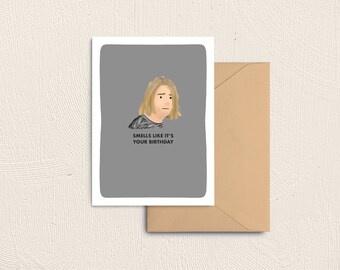 Nirvana Birthday Card - Etsy