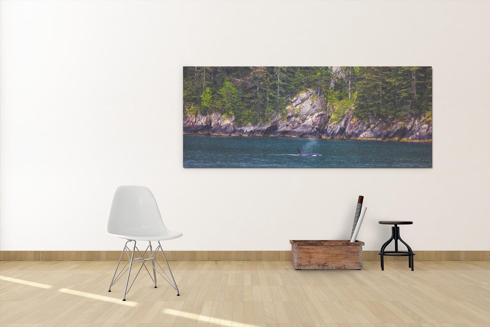 Serene Orca Whale in Alaskan Waters - Nature Photography Print - Etsy