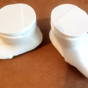 3D Printed Pair of baby Yoda Feet With 3 Toes no Rear Toe - Etsy