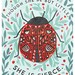 Fierce Lady Bird Quote Print - Etsy