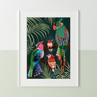 Tropical Bird - Etsy