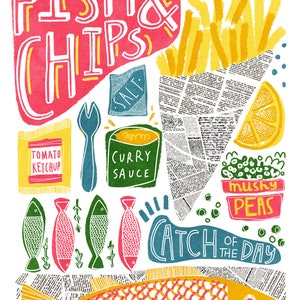 Sea Food Posters - Etsy