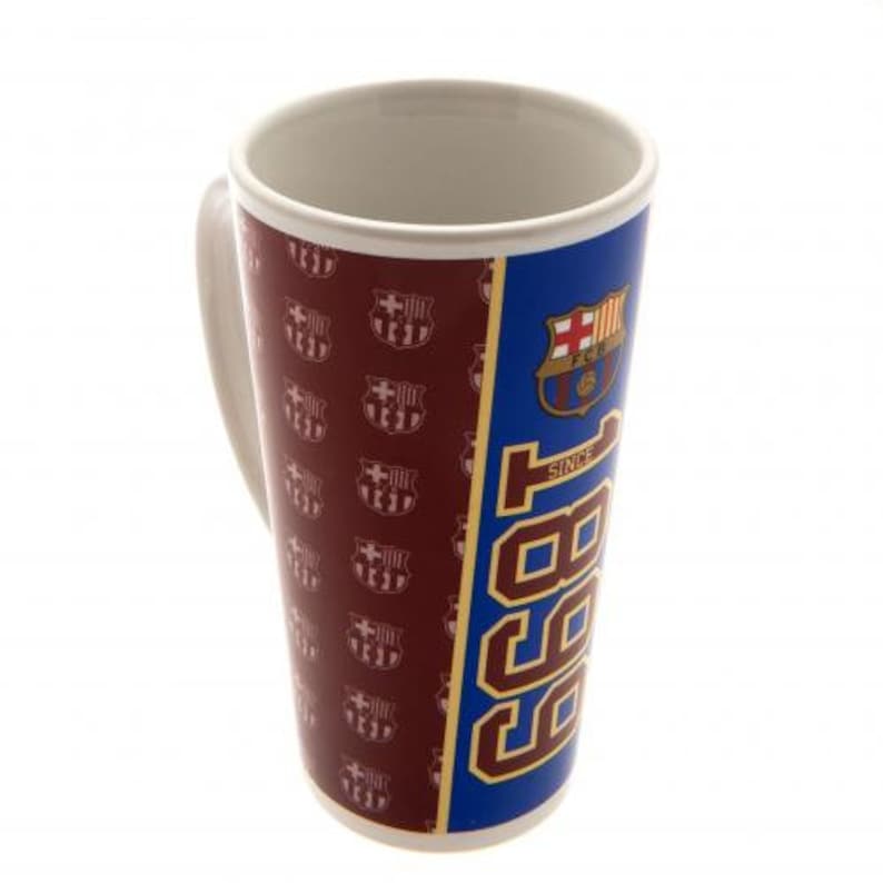 FC Barcelona Latte Mug - Etsy UK