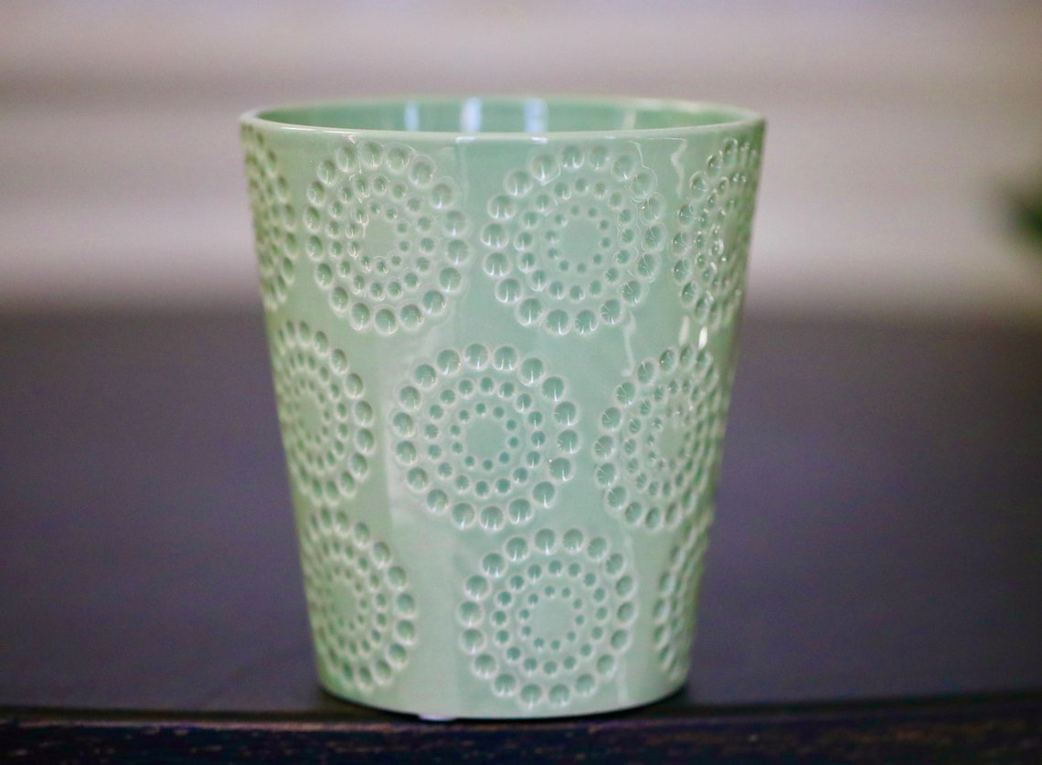 Ceramic Pot 5.5 Indoor Plant Ceramic Pot Ceramic Plater - Etsy