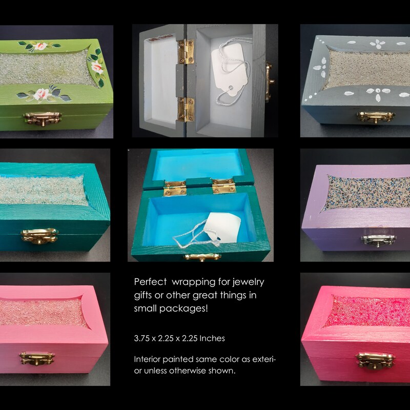 Hand Painted Box - Etsy